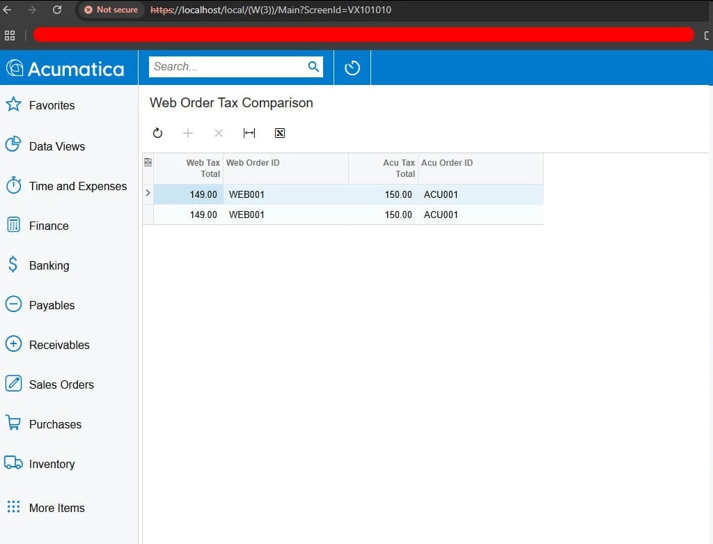 Web Service Endpoints API Create Record for custom DAC in Acumatica. | Community