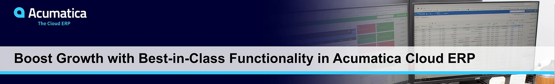WEBINAR: Boost Growth with Best-in-Class Functionality in Acumatica Cloud ERP (12/9/21) | Community