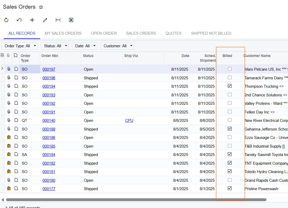 Change Sales Order Completed to Shipped | Community