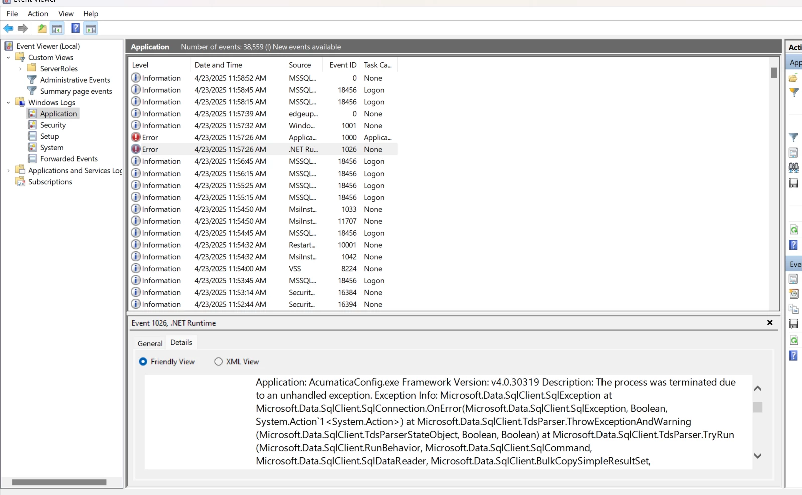 Anyone Successfully Installed Acumatica 2025 R1 Locally? | Community