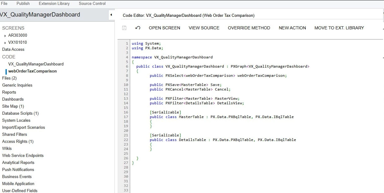 Web Service Endpoints API Create Record for custom DAC in Acumatica. | Community