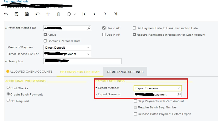 Batch Payment export error | Community