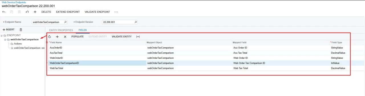 API returns empty values for custom DAC in Acumatica | Community