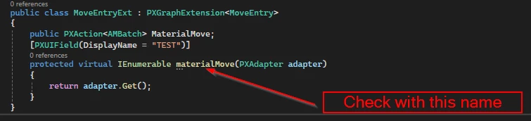 Action Showing on the screen but not able to add this in Web service Endpoint | Community