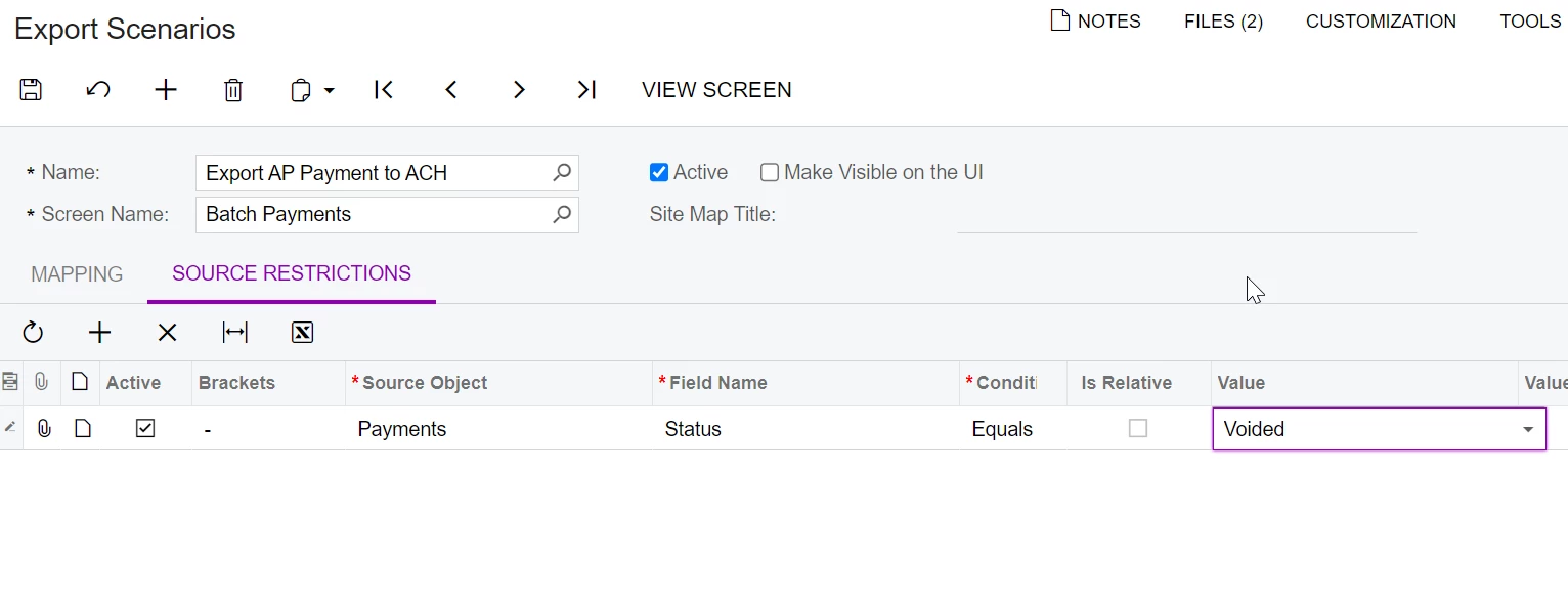 How To Exclude Void Payments In ACH Export Scenario File Community How To Exclude Void Payments In ACH Export Scenario File Community
