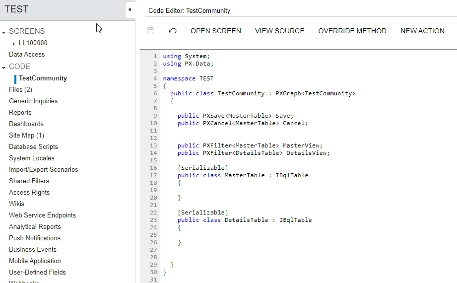 How to link custom table to existing screen? | Community