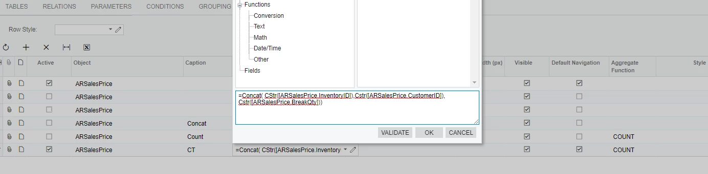 Concatenate String And Integer Fields On Generic Inquiry Community 8618