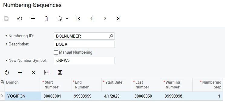 How to Implement Custom Numbering Sequence in Custom Processing Screen | Community