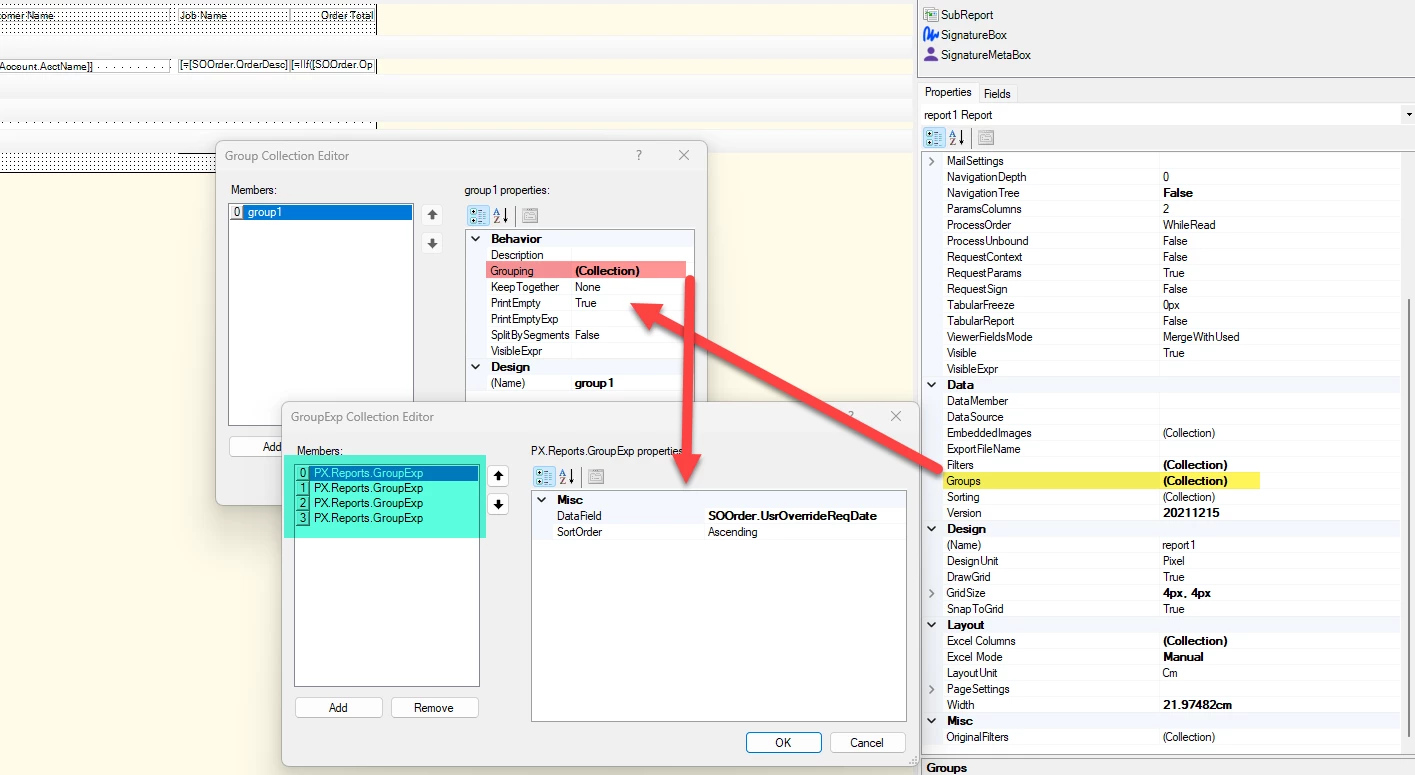 Report Designer: Additional Sorting Conditions | Community