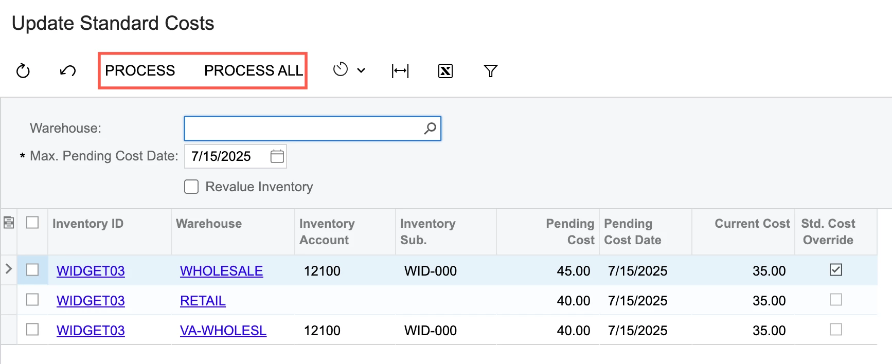 How to update item cost? | Community
