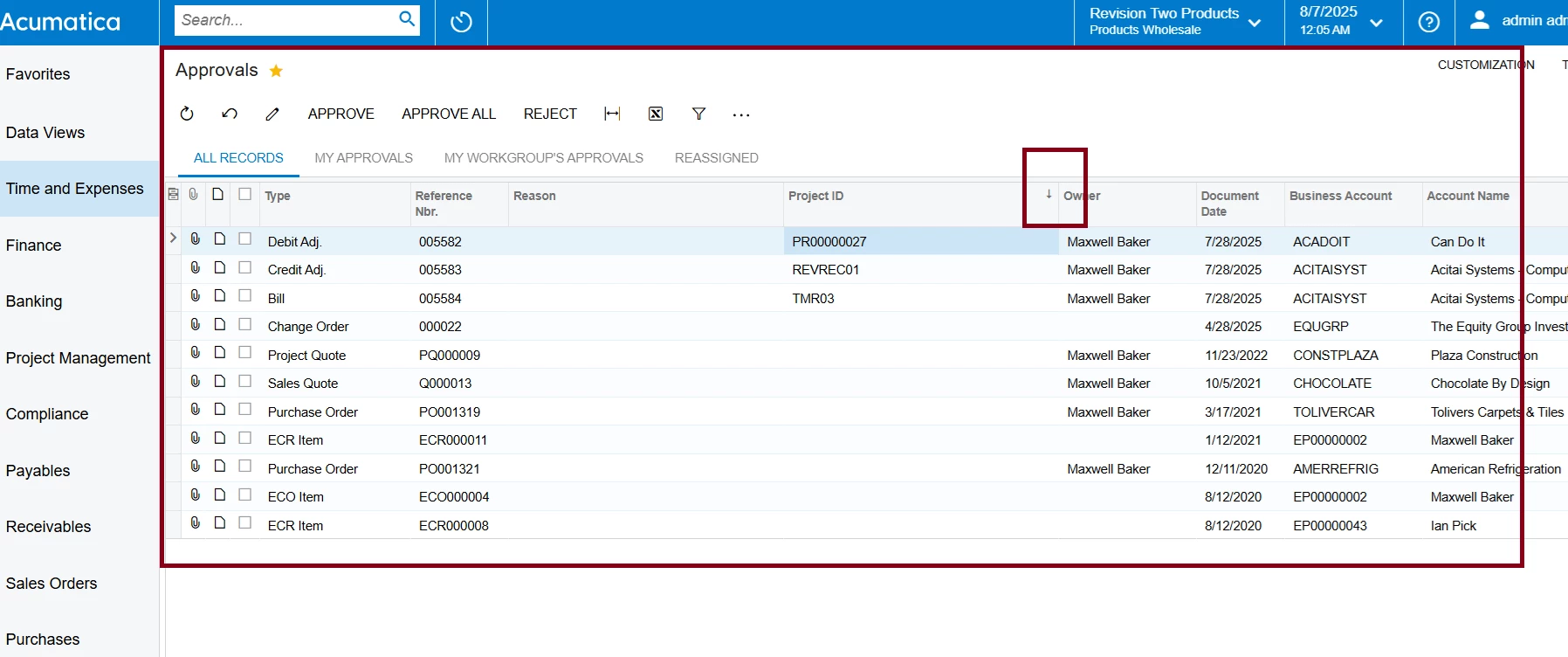Issue with Filtering Custom Fields on Approval Screen | Community