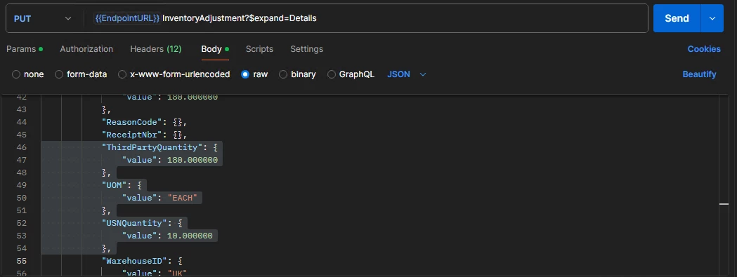 Rest Api User Defined Field Not Updating In Postman Community 3285