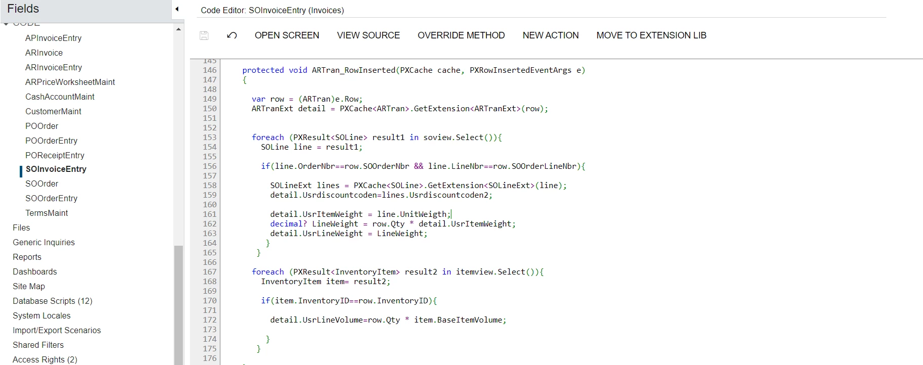 How To Get The Sum Of A Field In The Line Level Of The Grid And Show In A Header Level Field