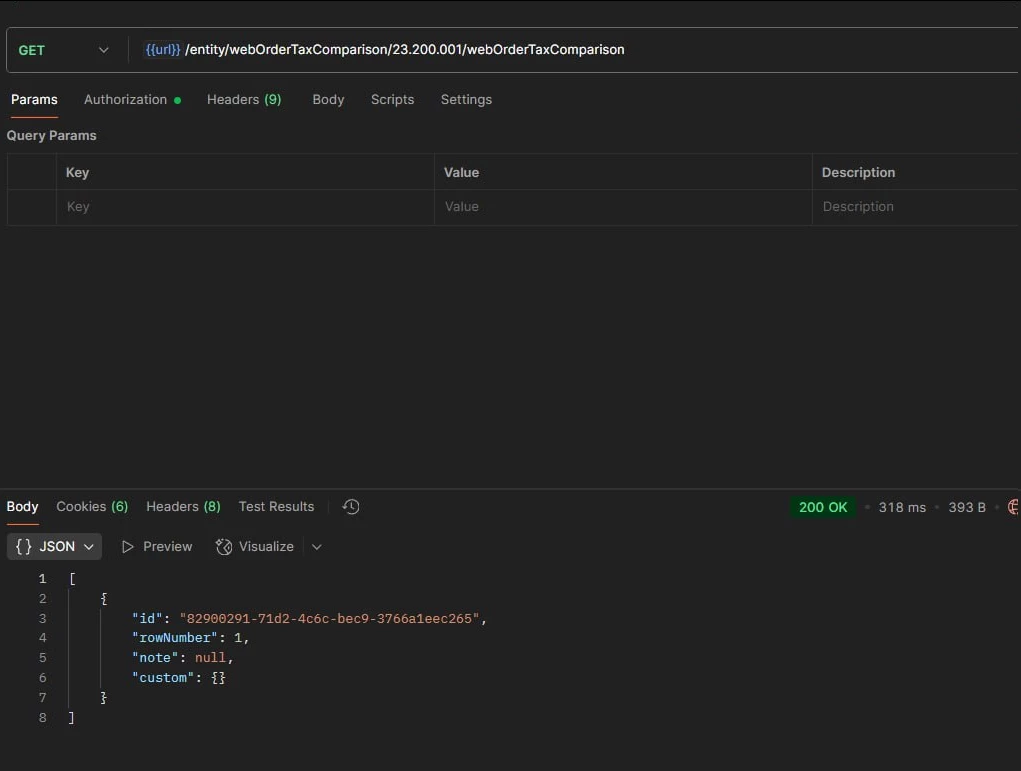 API returns empty values for custom DAC in Acumatica | Community