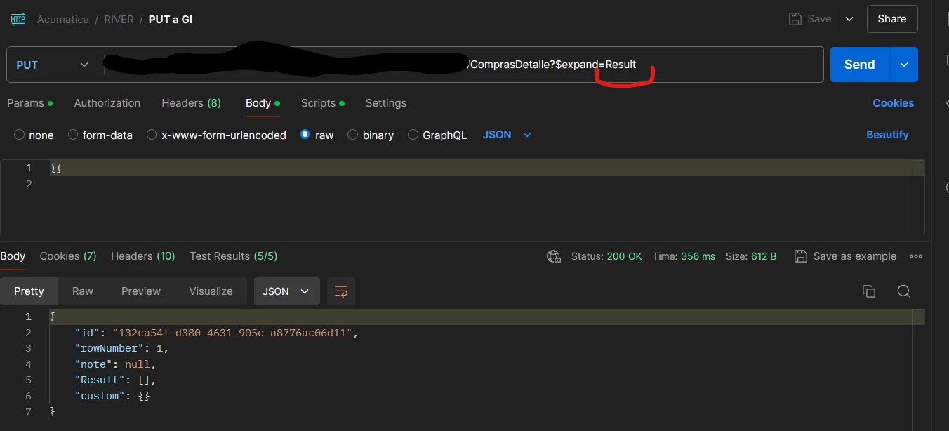 GI does not return any results in postman | Community