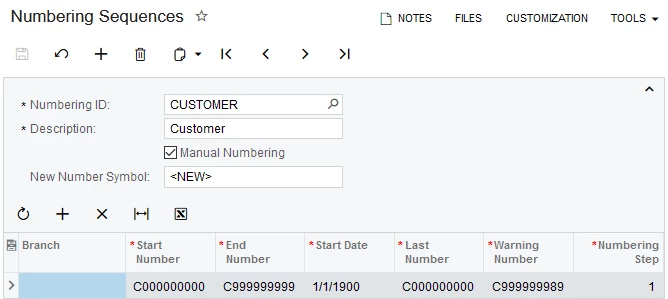 How to resolve the 'Auto Numbering format violates the segment format ...