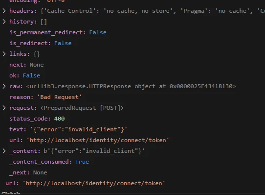 Invalid Client Access token using Resource owner Pass | Community