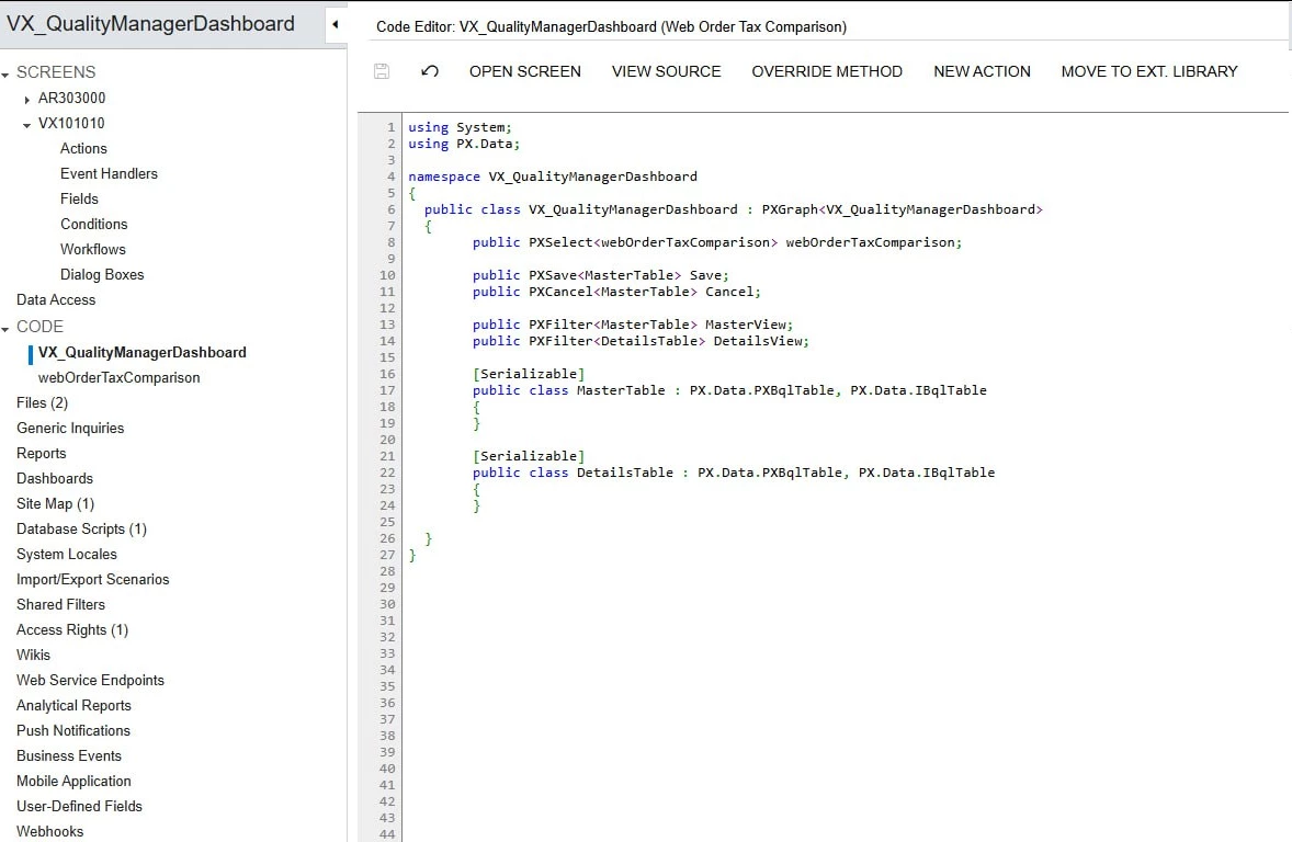 API returns empty values for custom DAC in Acumatica | Community