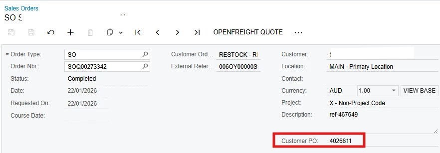 Adding a field in Customer Details (AR402000) | Community