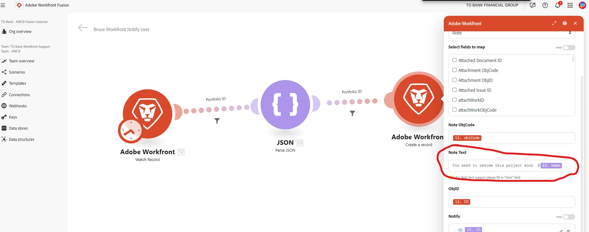 Use @ symbol in Fusion for directed update to tag user | Community