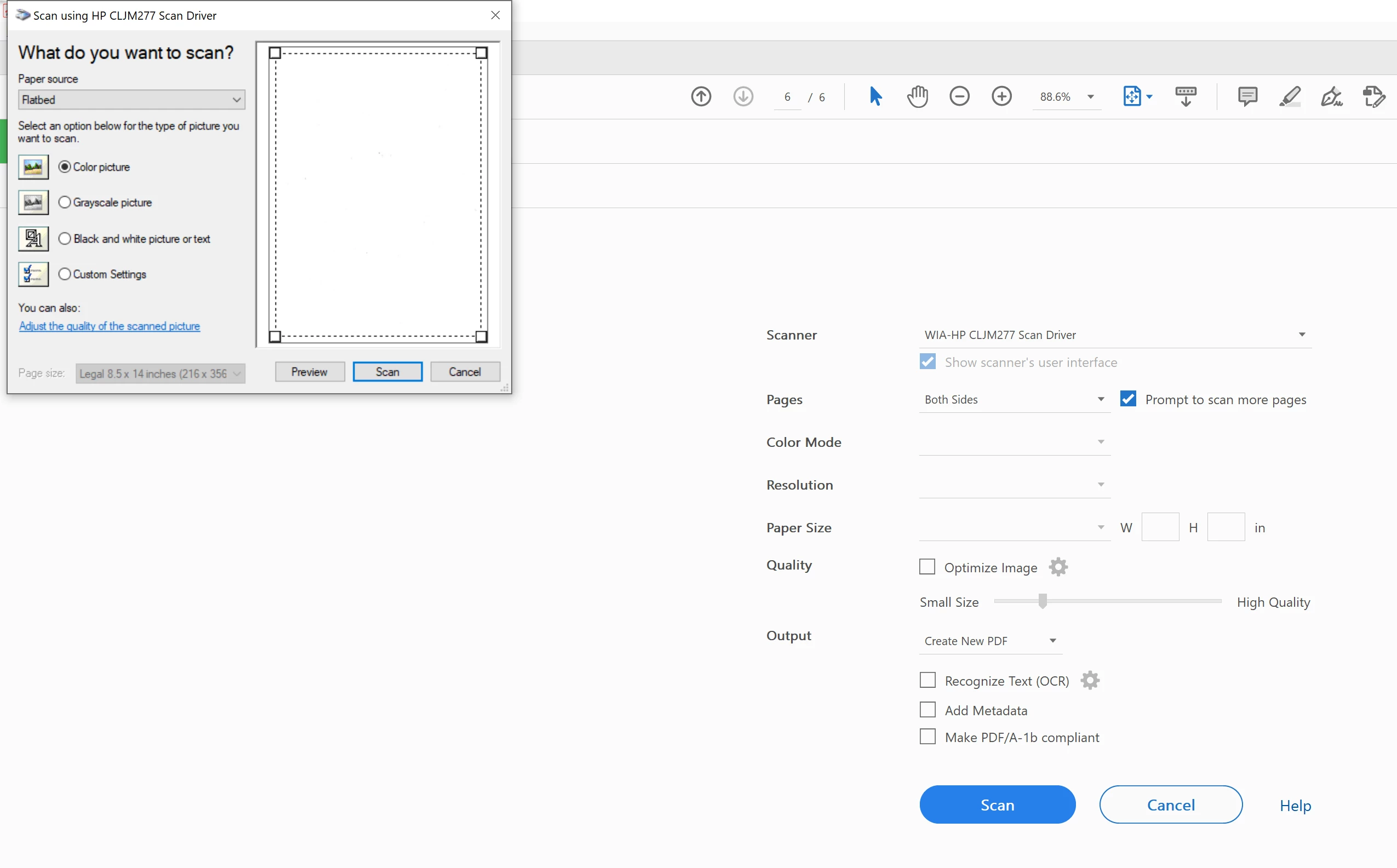Scanner dialog box shows up every time I initiate scan | Community