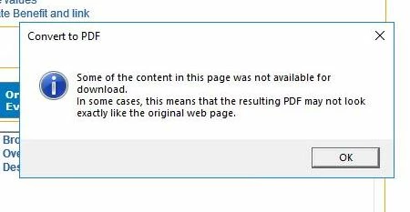 Convert to PDF issue | Community