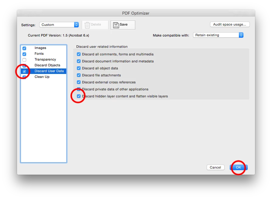 Can't PDF get file to stop flattening in | Community