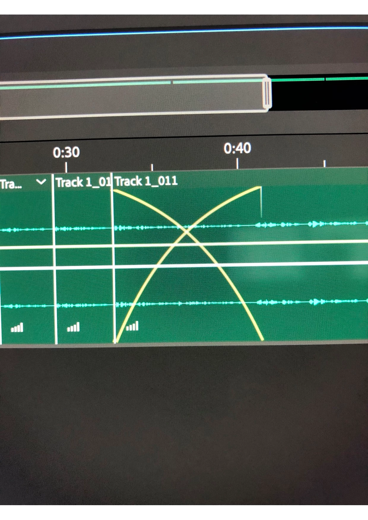 Punch and Roll recording in Audition, having issues of tracks playing ...