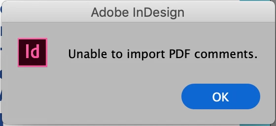 Importing comments from pdf not working | Community