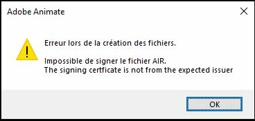 apple app. When I try to authenticate as a developer, I get an error ...