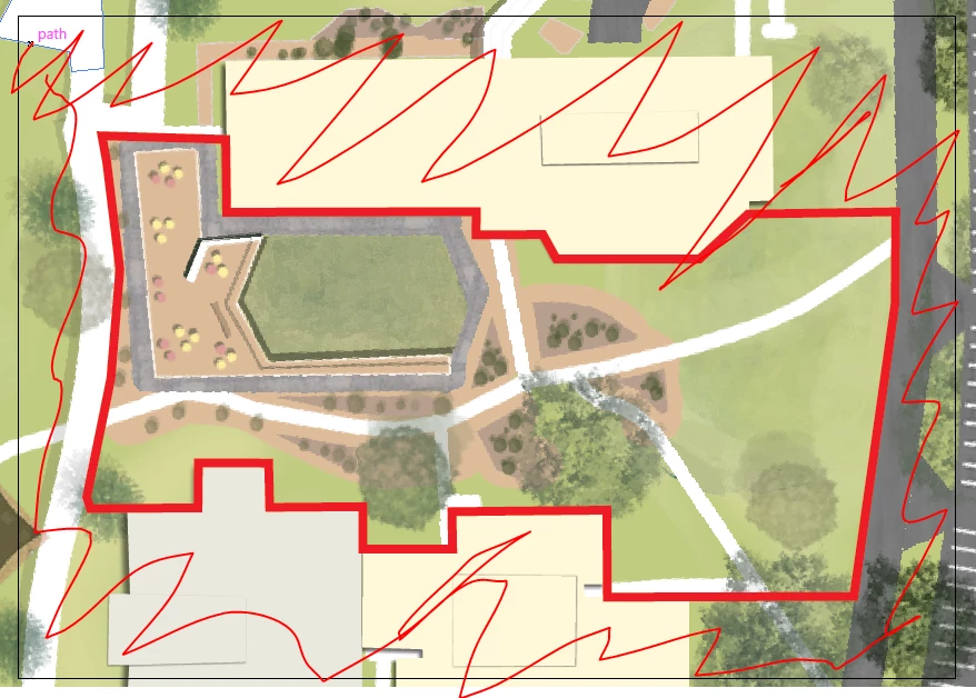 How do I make a fill on the outside of a path? | Community