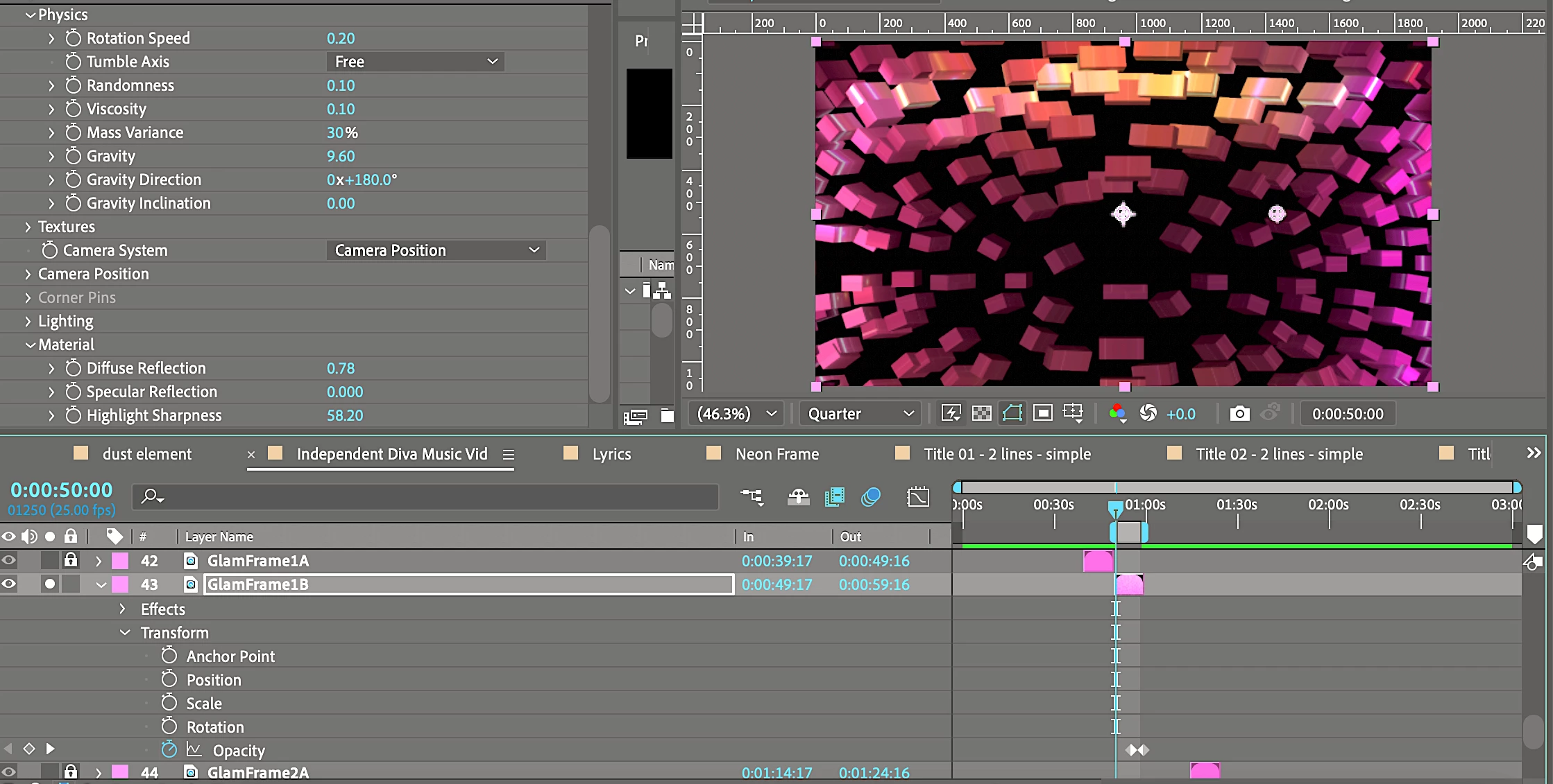 Shattering Bricks at Certain Time Rather Than Upon Scene Start/Any More ...