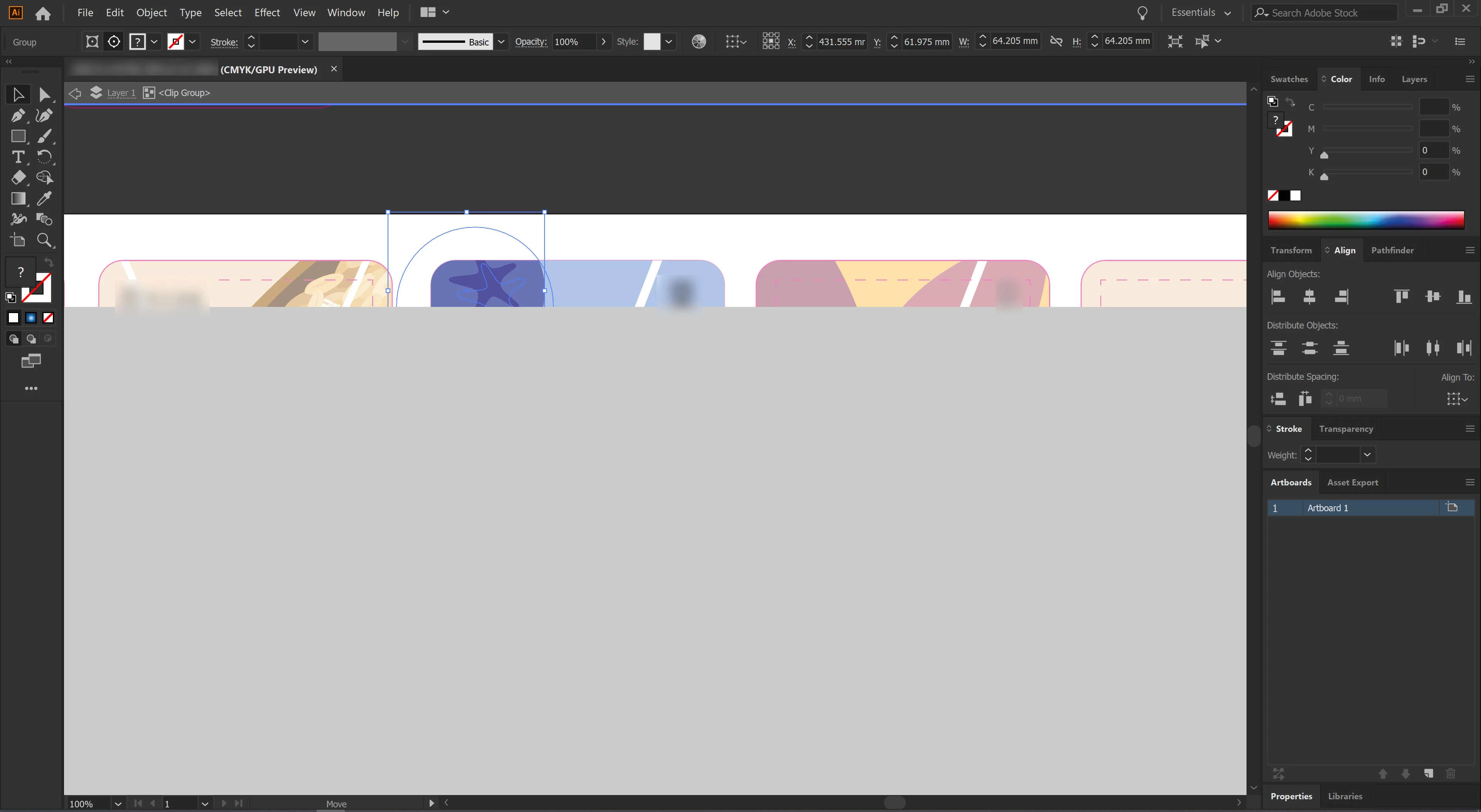Grey box appears during working on illustrator | Community