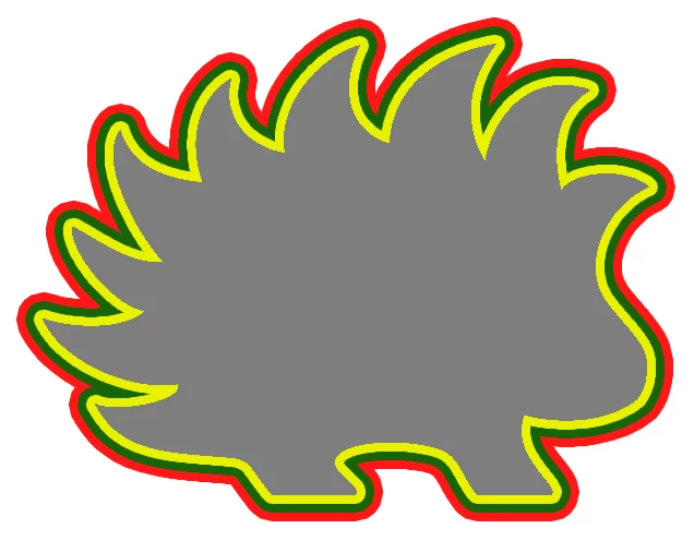 Repeat Shape Outside of Shape | Community