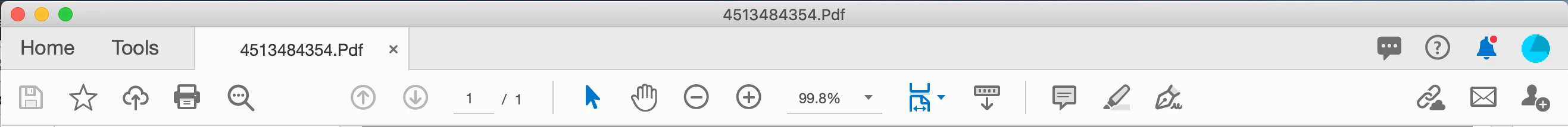 PDF Icon Missing in Title Bar | Community