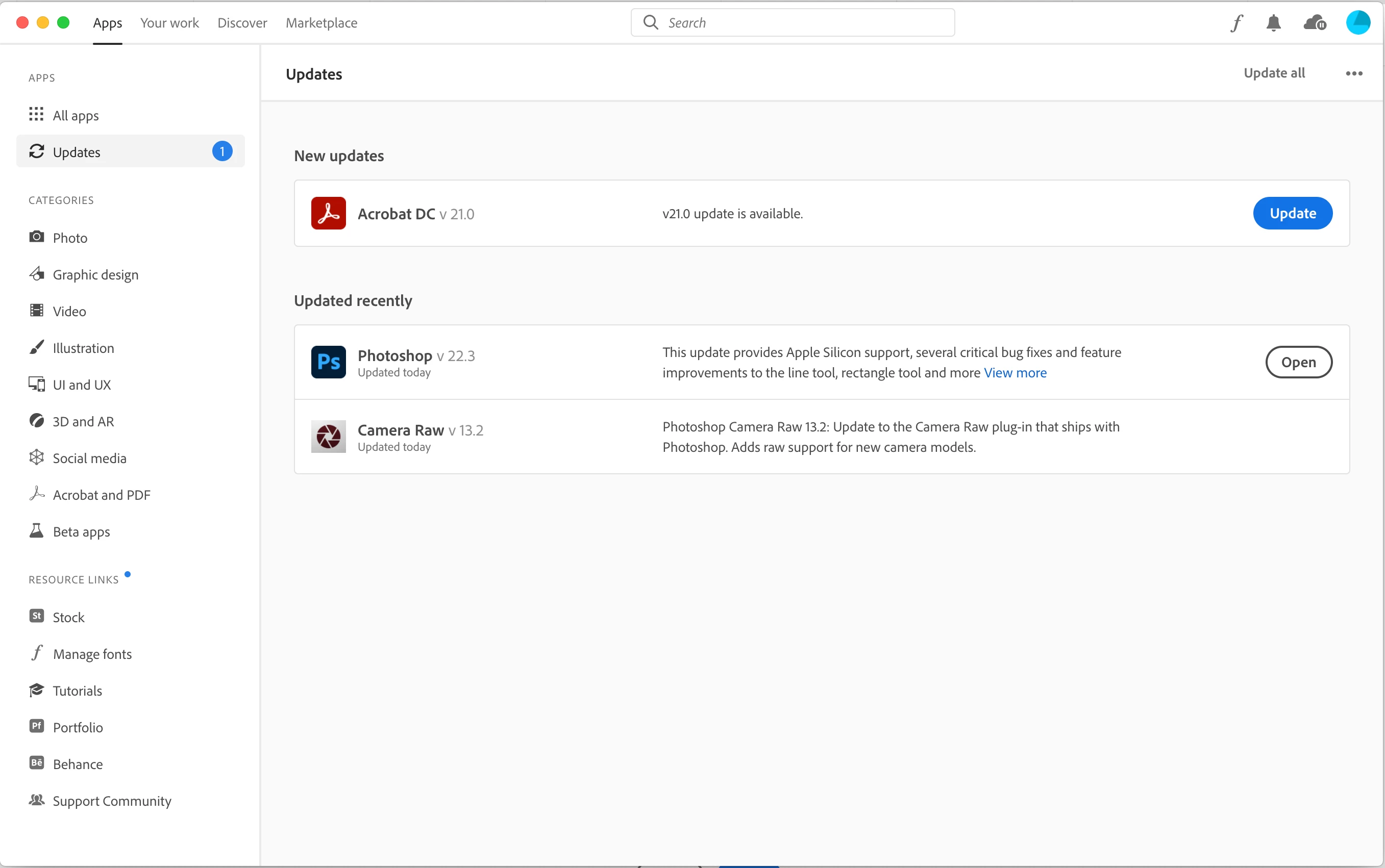 Getting unwanted upgrade notifications for Acrobat- not in my Photo ...
