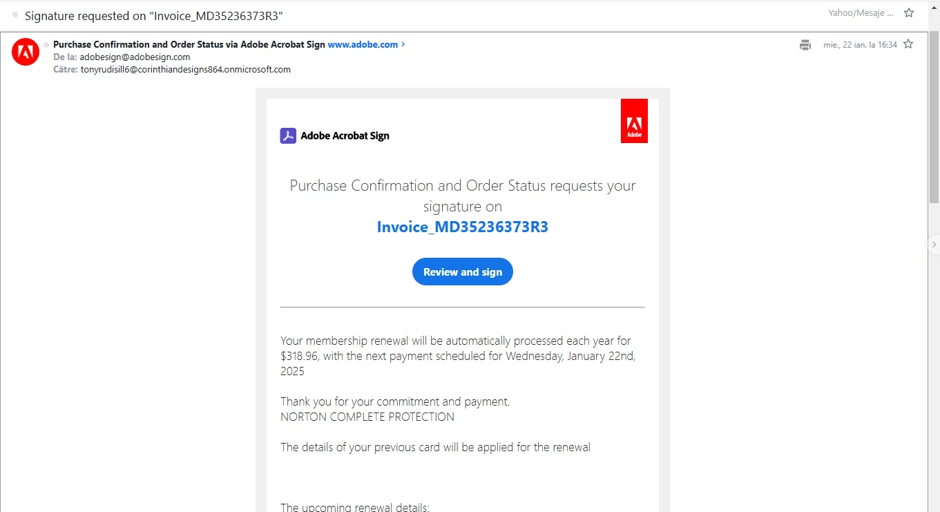 Fake email or misunderstanding? | Community