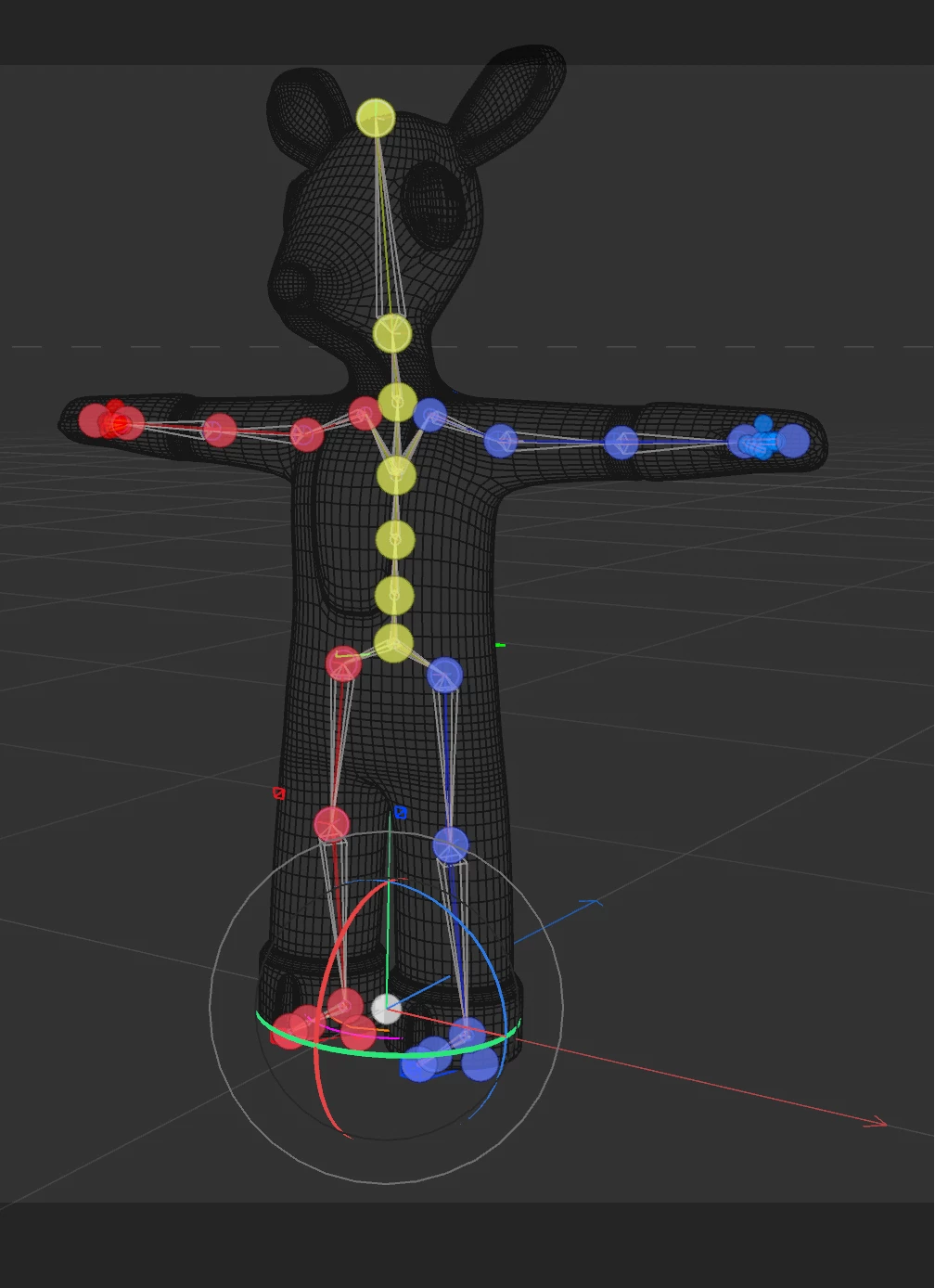 Mixamo rig won't move the mesh, sometimes the rig won't bind to pose ...