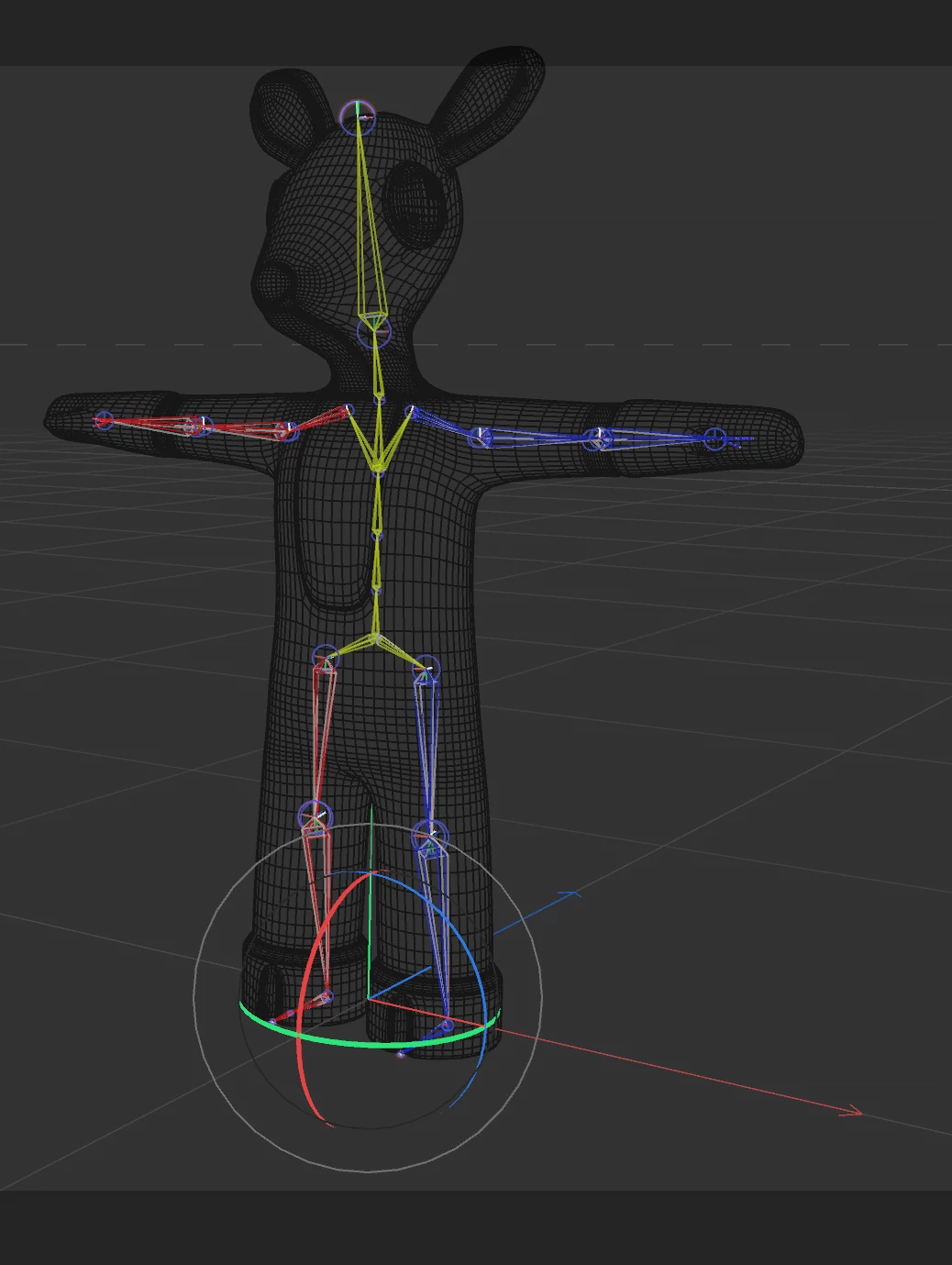 Mixamo rig won't move the mesh, sometimes the rig won't bind to pose ...