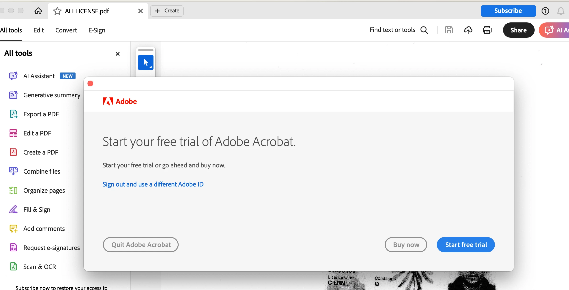 Adobe pop up when opening PDF | Community