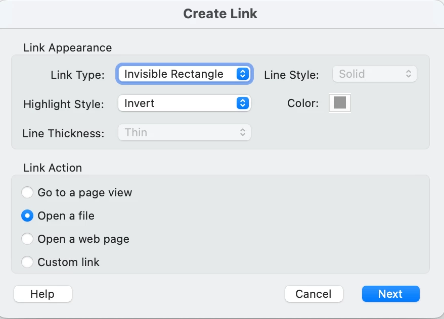 Creating a hyperlink to a specific page in another pdf-file | Community