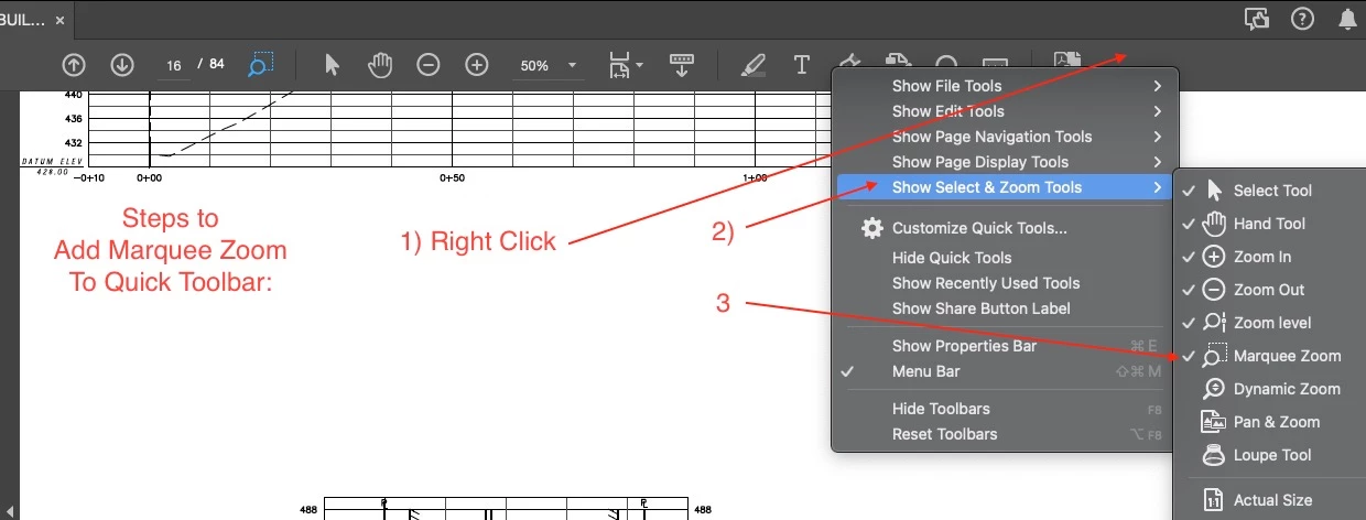 Acrobat (Latest Version). Short cut for the Marquee Zoom | Community