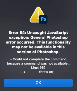 Generative Expand Not Working — Getting JavaScript Error 54 | Community