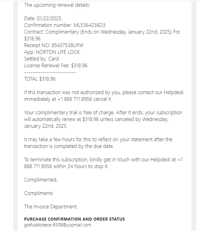 Fake email or misunderstanding? | Community