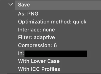 P: Batch saving PNGs no longer keep color profile embedded | Community