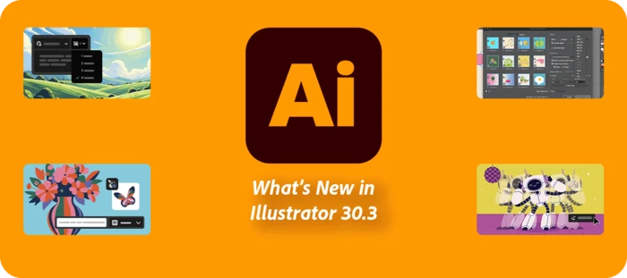 Illustrator 30.3 | Turntable, Auto Select, Style Reference, and Cloud ...