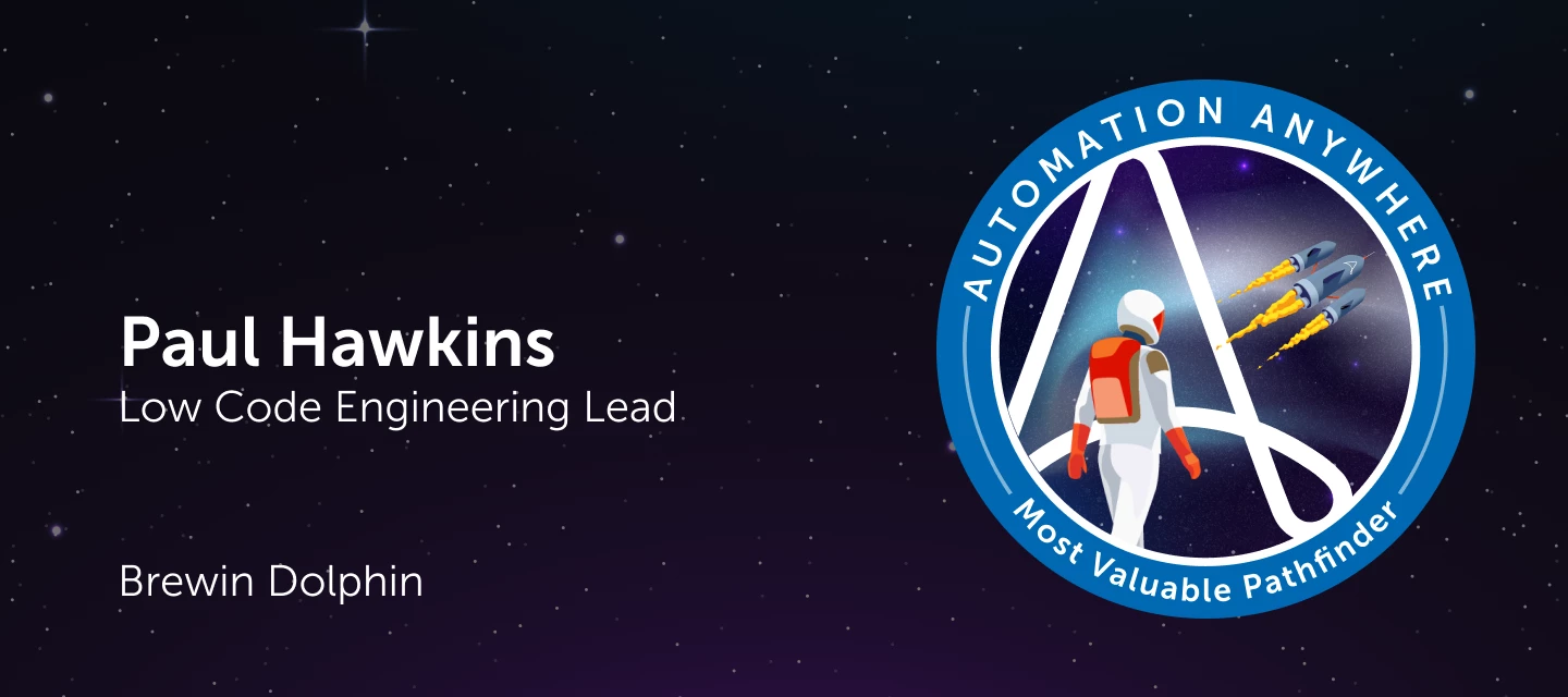 Meet MVP Paul Hawkins, Low Code Engineering Lead at Brewin Dolphin ...