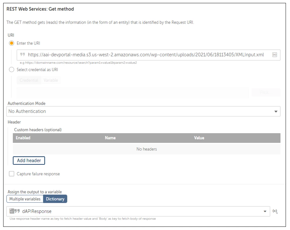 Parsing XML Response From SAP RFC API SAP Access Not Required To 