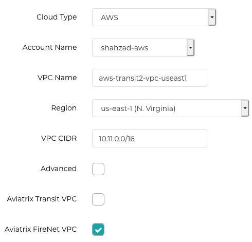 Aviatrix Transit and Transit FireNet VPC Subnets | Community