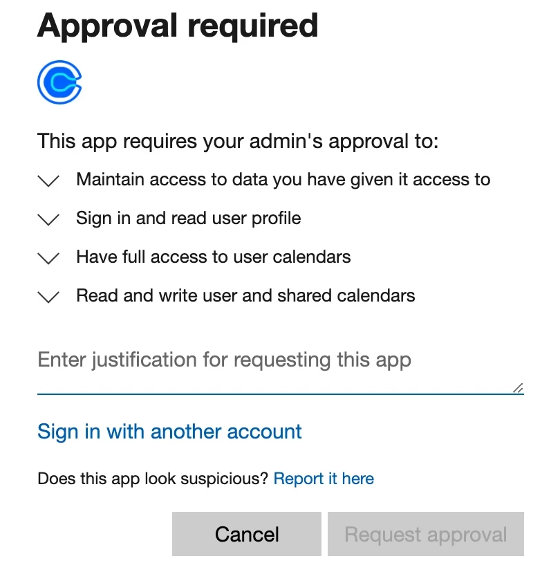 “Approval Required” Prompt When Logging Into Calendly | Community